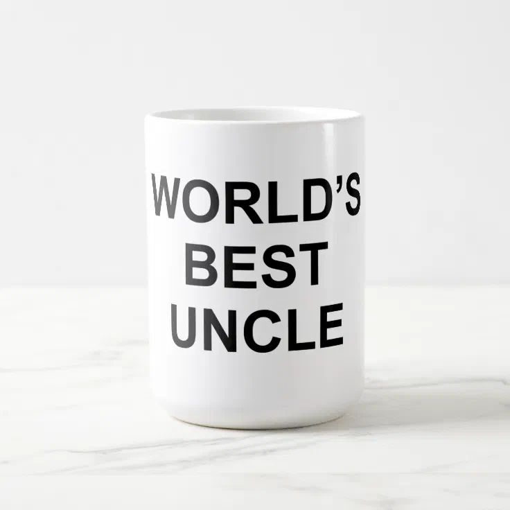 World's Best Uncle Coffee Mug | Zazzle