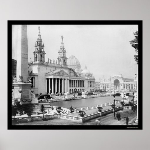 Worlds Columbian Expo in 1893 Poster | Zazzle