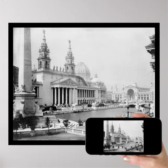 Worlds Columbian Expo in 1893 Poster | Zazzle