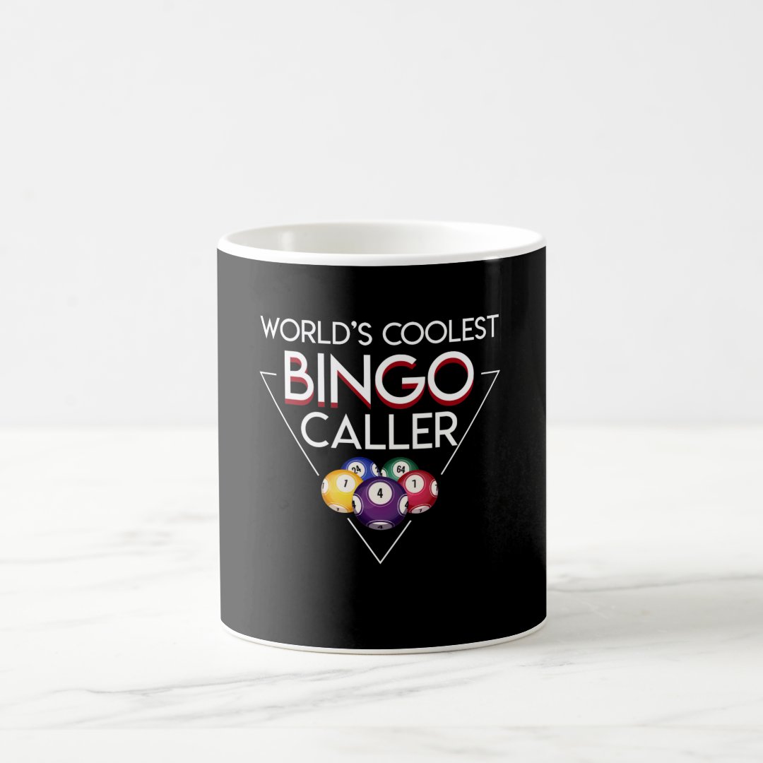 Worlds Coolest Bingo Caller Bingo Caller Coffee Mug | Zazzle