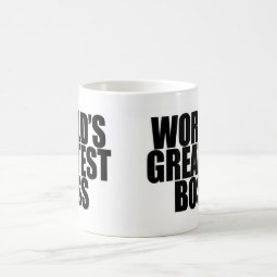 World's Greatest Boss Mug | Zazzle