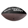 Worlds Greatest Daddy 5 Photo Football | Zazzle