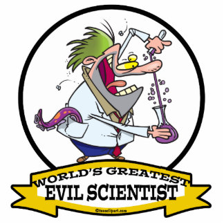 Mad Scientist Photo Sculptures, Cutouts and Mad Scientist Cut Outs