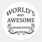 Godson Poem - happy birthday design Square Sticker | Zazzle.com