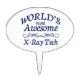 World's Most Awesome X-Ray Tech Cake Topper | Zazzle