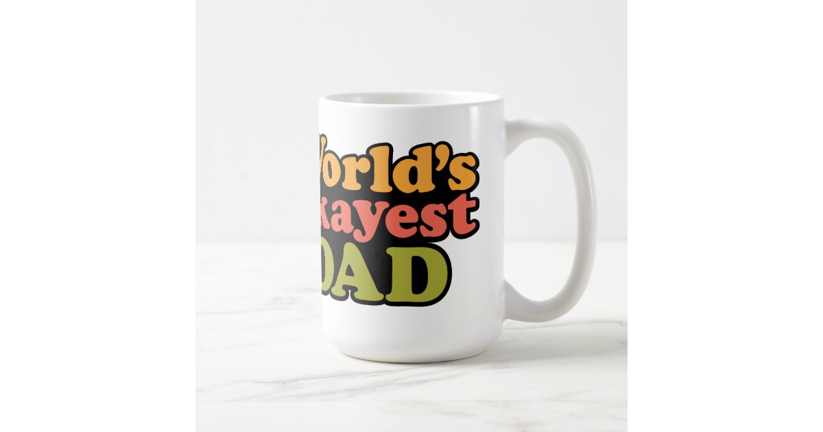 World's Okayest Dad Mug | Zazzle