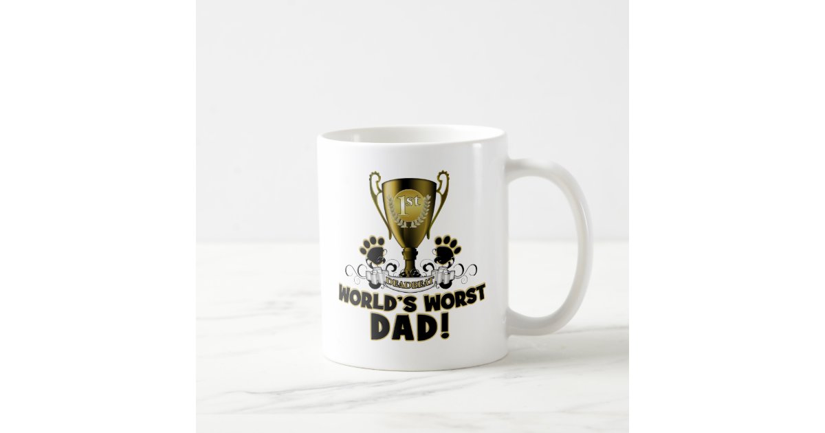 World's Worst Dad Coffee Mug | Zazzle