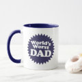 World's Worst Dad Mug | Zazzle