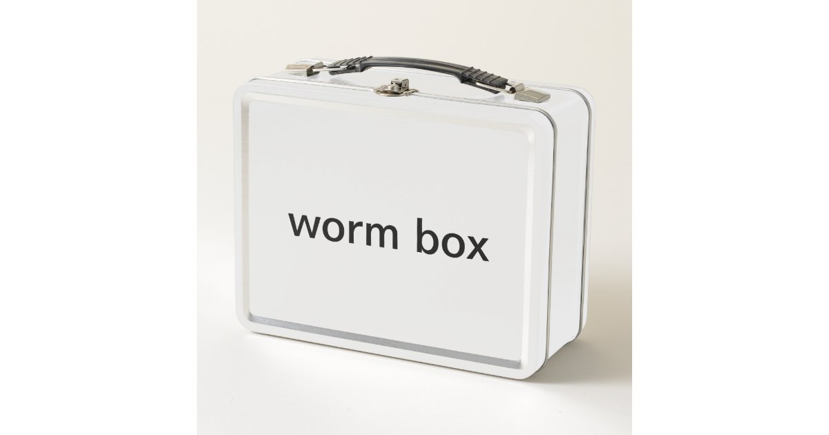 worm lunch box | Zazzle