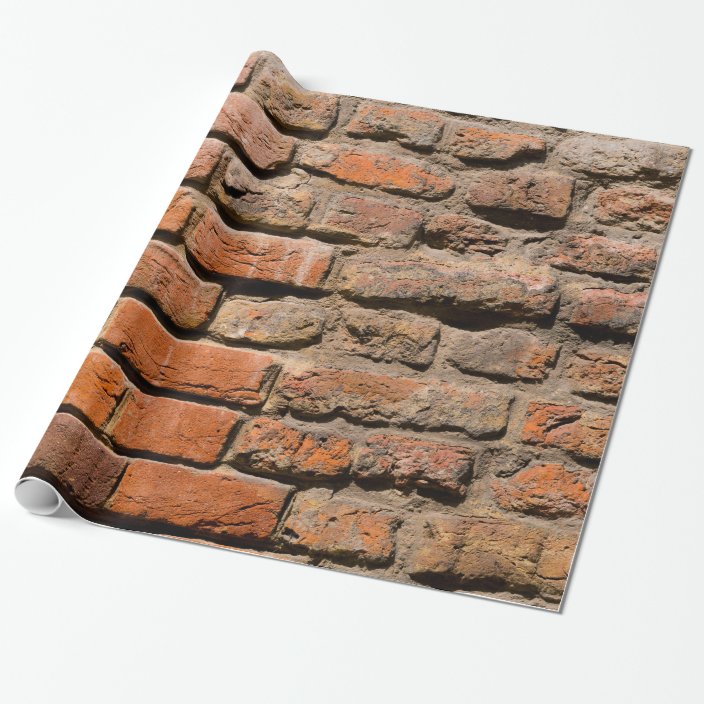 Worn Bricks Wrapping Paper | Zazzle.com