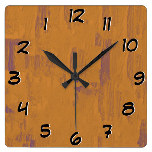 Backwards Wall Clocks | Zazzle