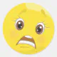 Worried Emoji Stickers | Zazzle