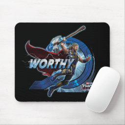 Worthy Thor Stormbreaker Rush Graphic Mouse Pad | Zazzle