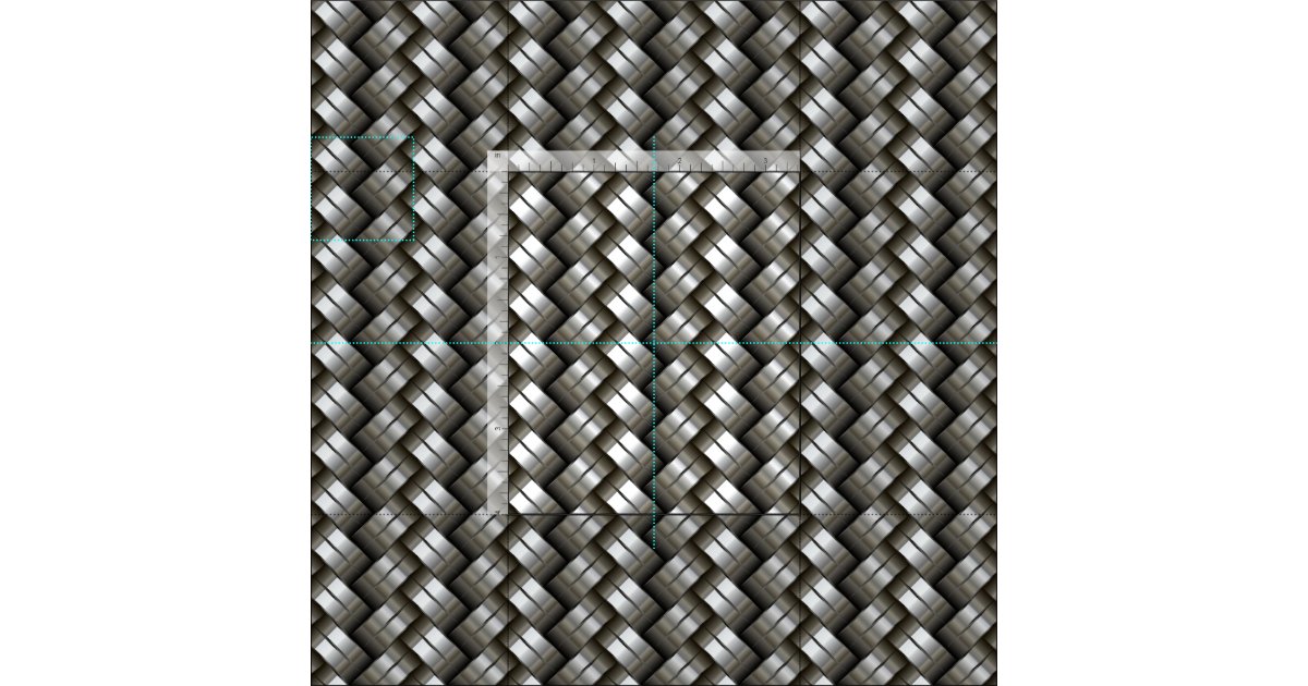 Woven metal pattern fabric | Zazzle