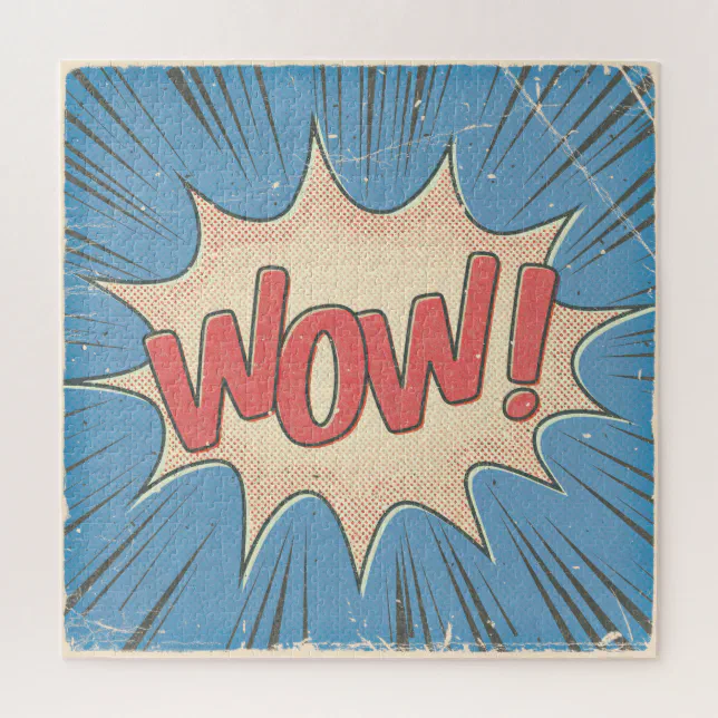 Wow! Jigsaw Puzzle | Zazzle