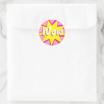 Wow Stickers | Zazzle