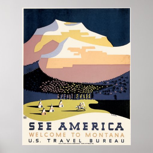 WPA Poster for Travel | Zazzle