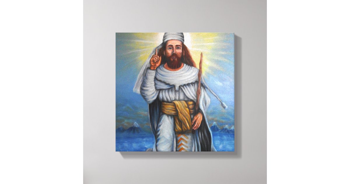 Wrapped Canvas of Zarathustra (Prophet Zoroaster) | Zazzle