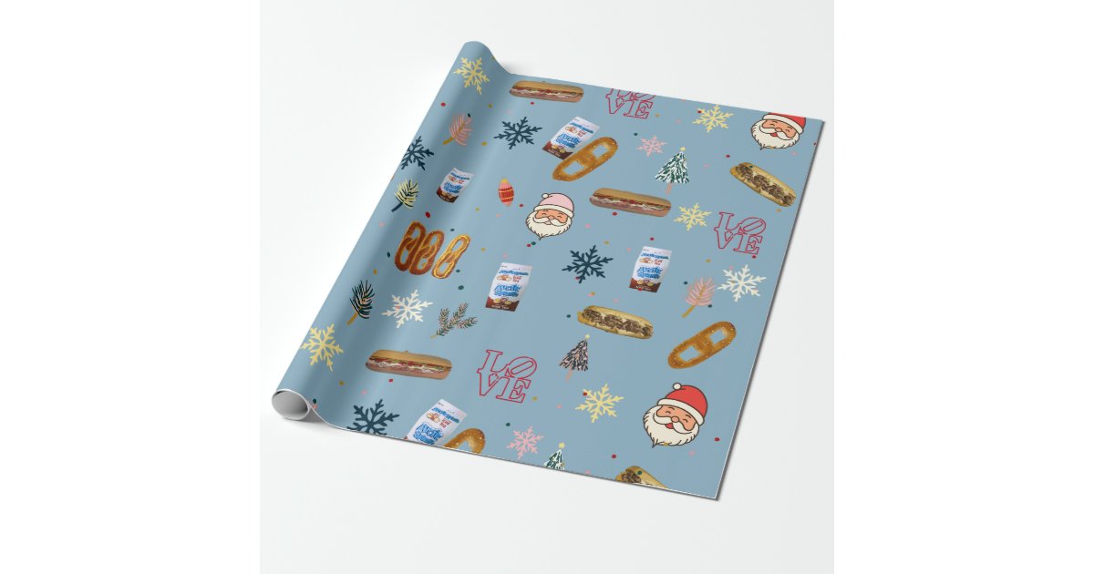 Wrapping Paper-A Philly Christmas Story Wrapping Paper | Zazzle