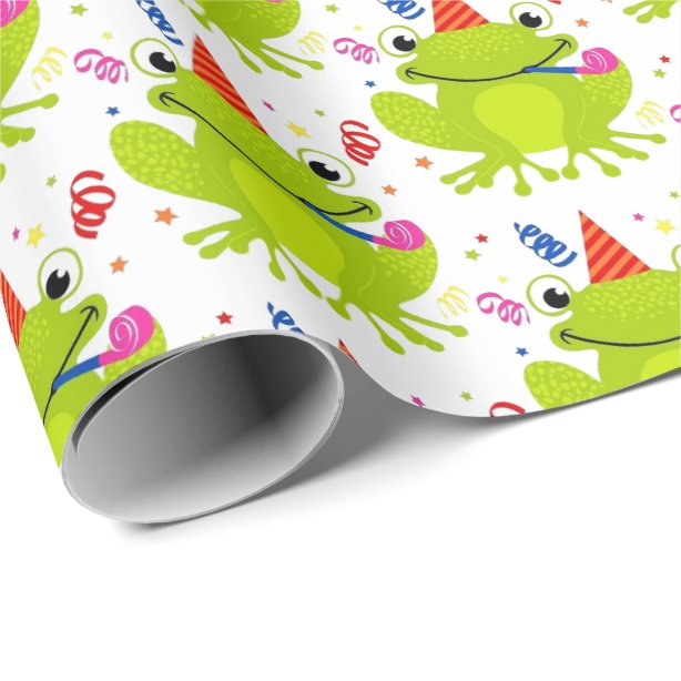 Frog Wrapping Paper | Zazzle - 100% Satisfaction Guaranteed!