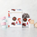 Wrapping Paper Fireman | Zazzle