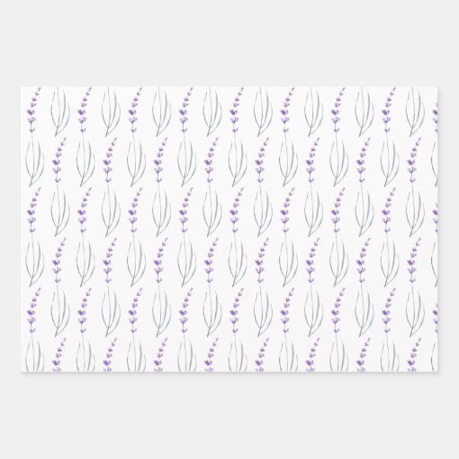 Wrapping Paper Flat Sheet Set of 3 | Zazzle