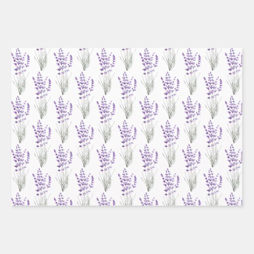 Wrapping Paper Flat Sheet Set of 3 | Zazzle