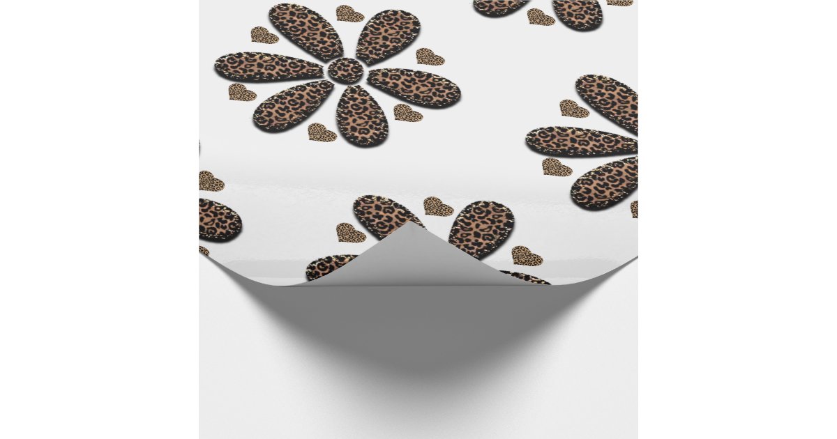 Wrapping paper Leopard | Zazzle
