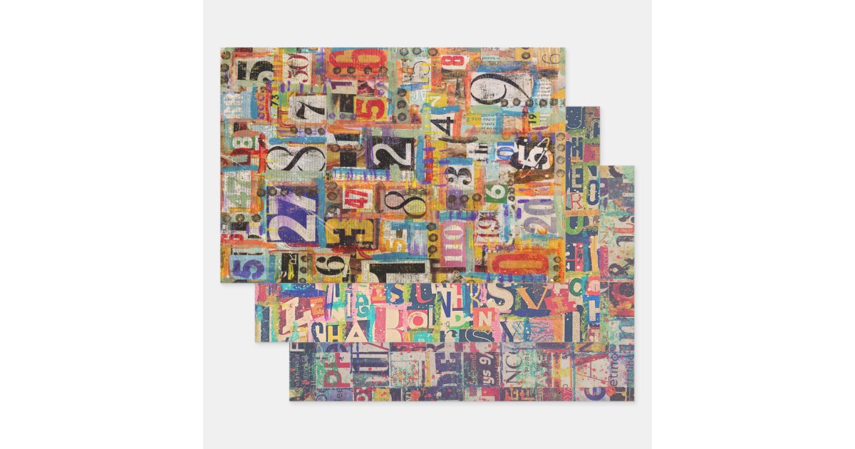 Wrapping paper or collage and decoupage paper | Zazzle
