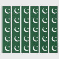 Wrapping paper with Flag of Pakistan | Zazzle