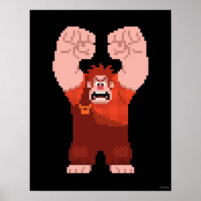 Wreck-It Ralph: One-Man Wrecking Crew! Products Poster | Zazzle