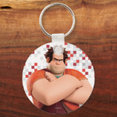 Wreck-It Ralph Standing with Arms Crossed Keychain | Zazzle