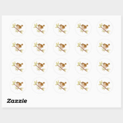 Wren Bird Stickers | Zazzle