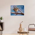 WREN IN WINTER: ART: BIBLE VERSE, PSALMS POSTER | Zazzle