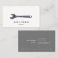 wrench business card | Zazzle