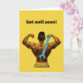 Wrenched Back - Get Well Card | Zazzle