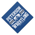 Wrestler ADD NAME School Athlete Wrestling Team Graduation Cap Topper ...