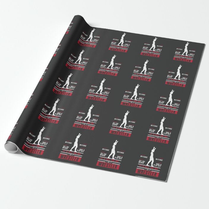 Wrestler Wrestling Cute Gift For Wrestler Wrapping Paper | Zazzle.com