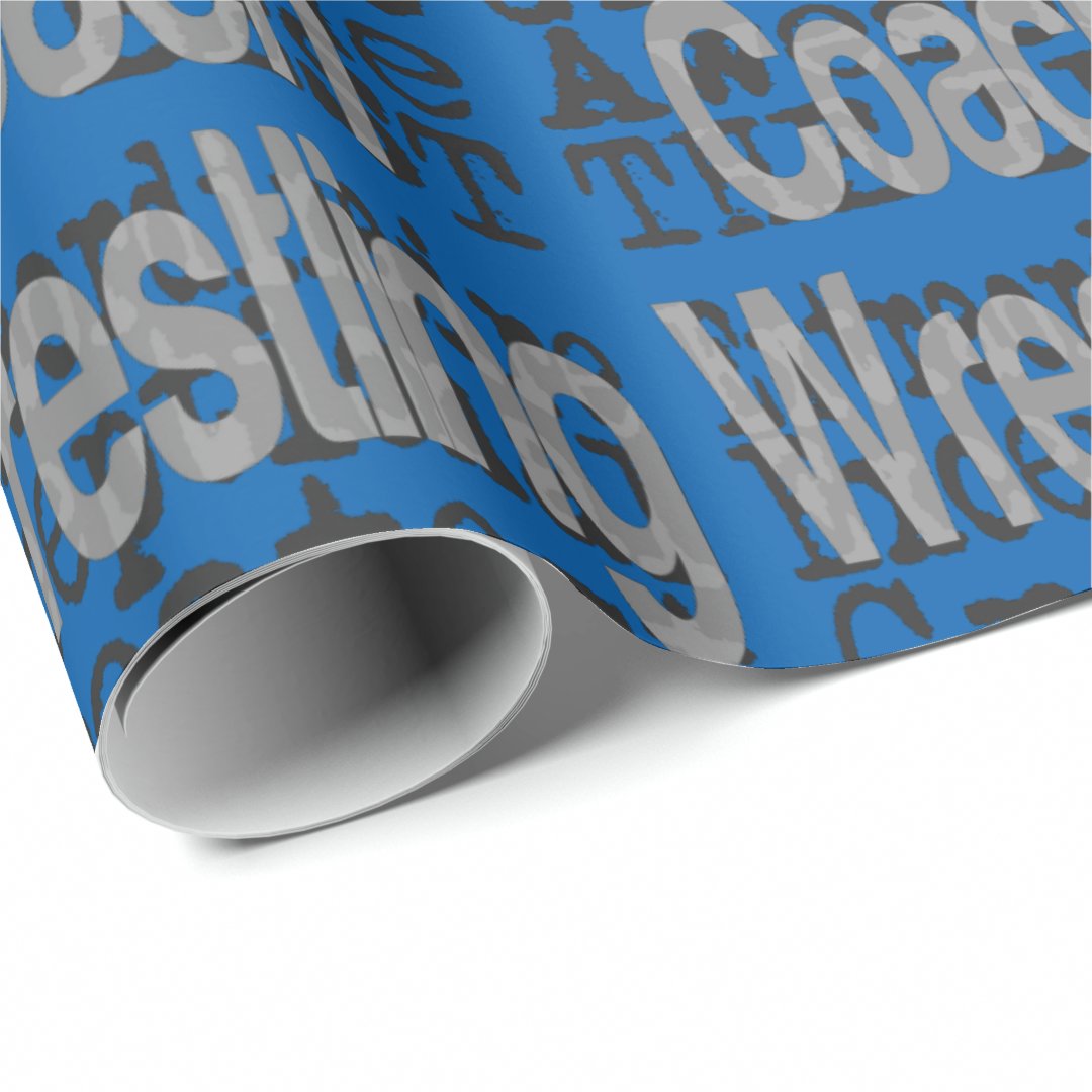 Wrestling Coach Extraordinaire Wrapping Paper | Zazzle