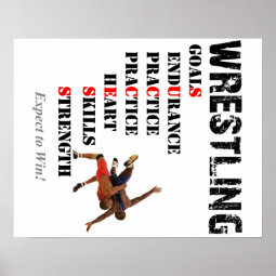 Wrestling Poster | Zazzle