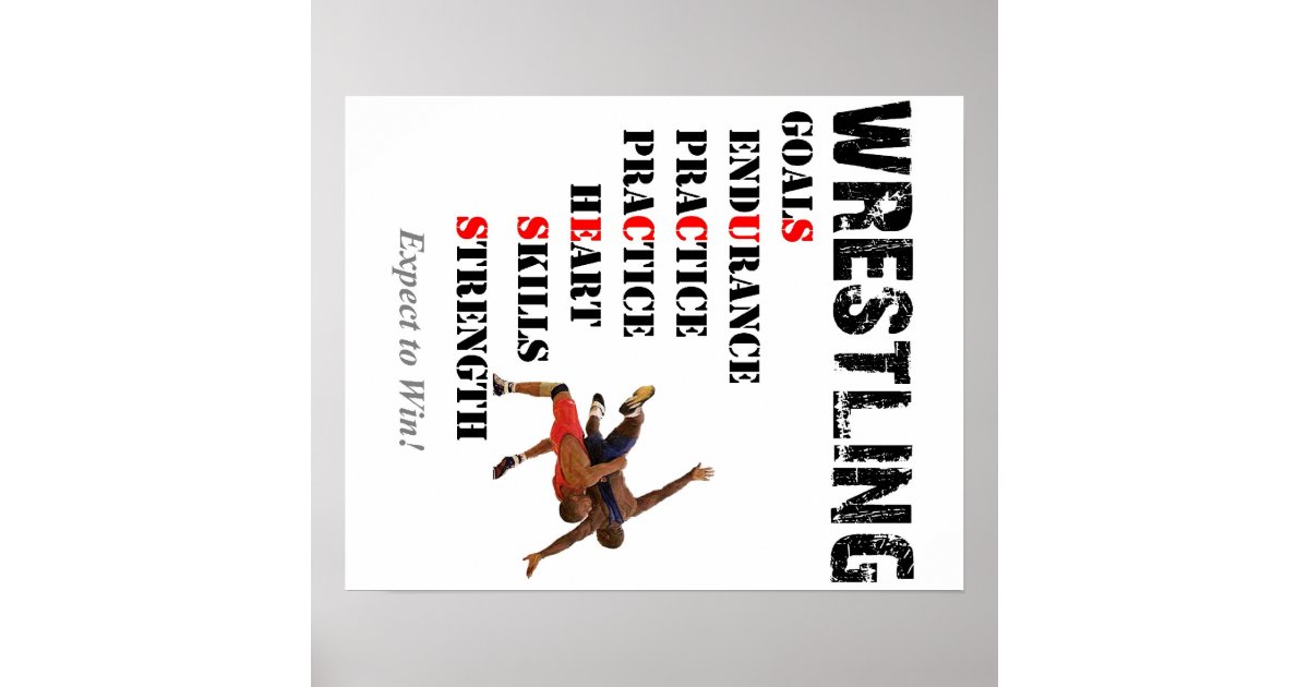 Wrestling Poster | Zazzle