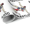 Wrestling Wrapping Paper | Zazzle