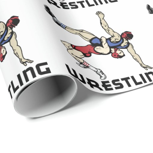 Wrestling Wrapping Paper | Zazzle