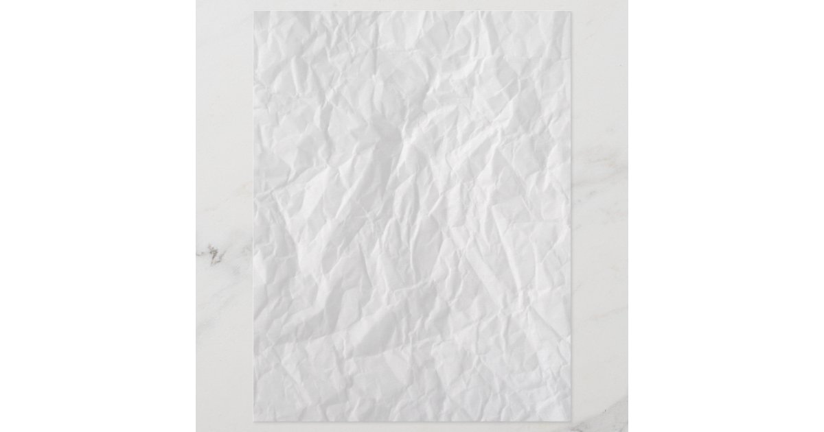 Wrinkled paper background image writing paper | Zazzle