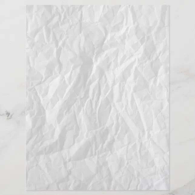 Wrinkled paper background image writing paper | Zazzle
