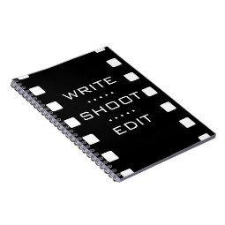 Write, Shoot, Edit - Film Notebook | Zazzle