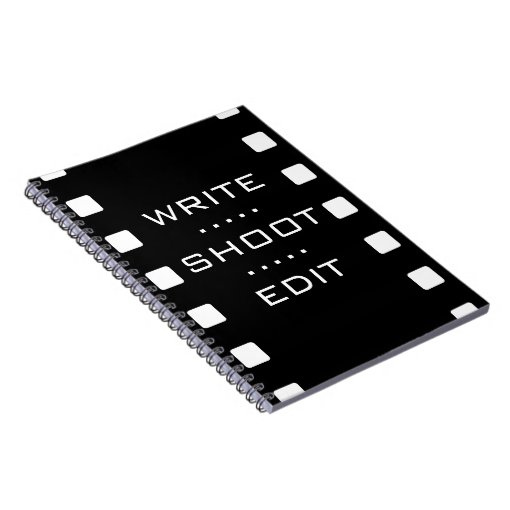Write, Shoot, Edit - Film Notebook | Zazzle