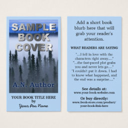 Writer Author Promotion Big Book Cover Business | Zazzle