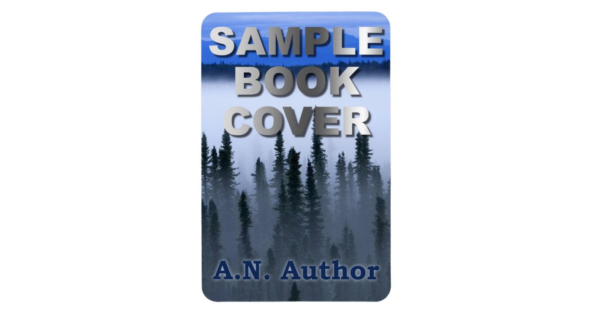 Writer / Author Promotion: Book Cover Display Magnet | Zazzle