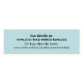 Writer Author Promotion Book Cover Small Bookmark | Zazzle